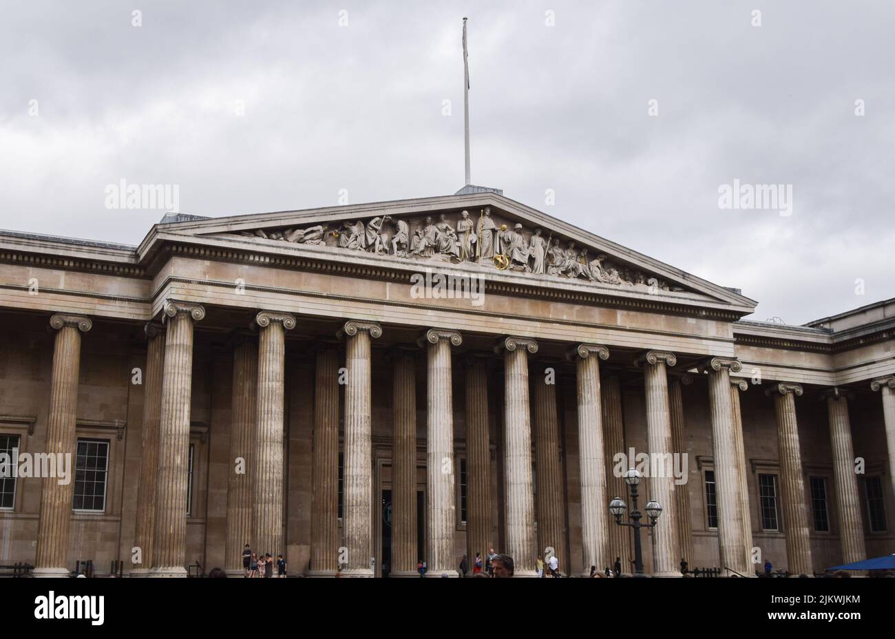 General view of the British Museum in central London Stock Photo - Alamy