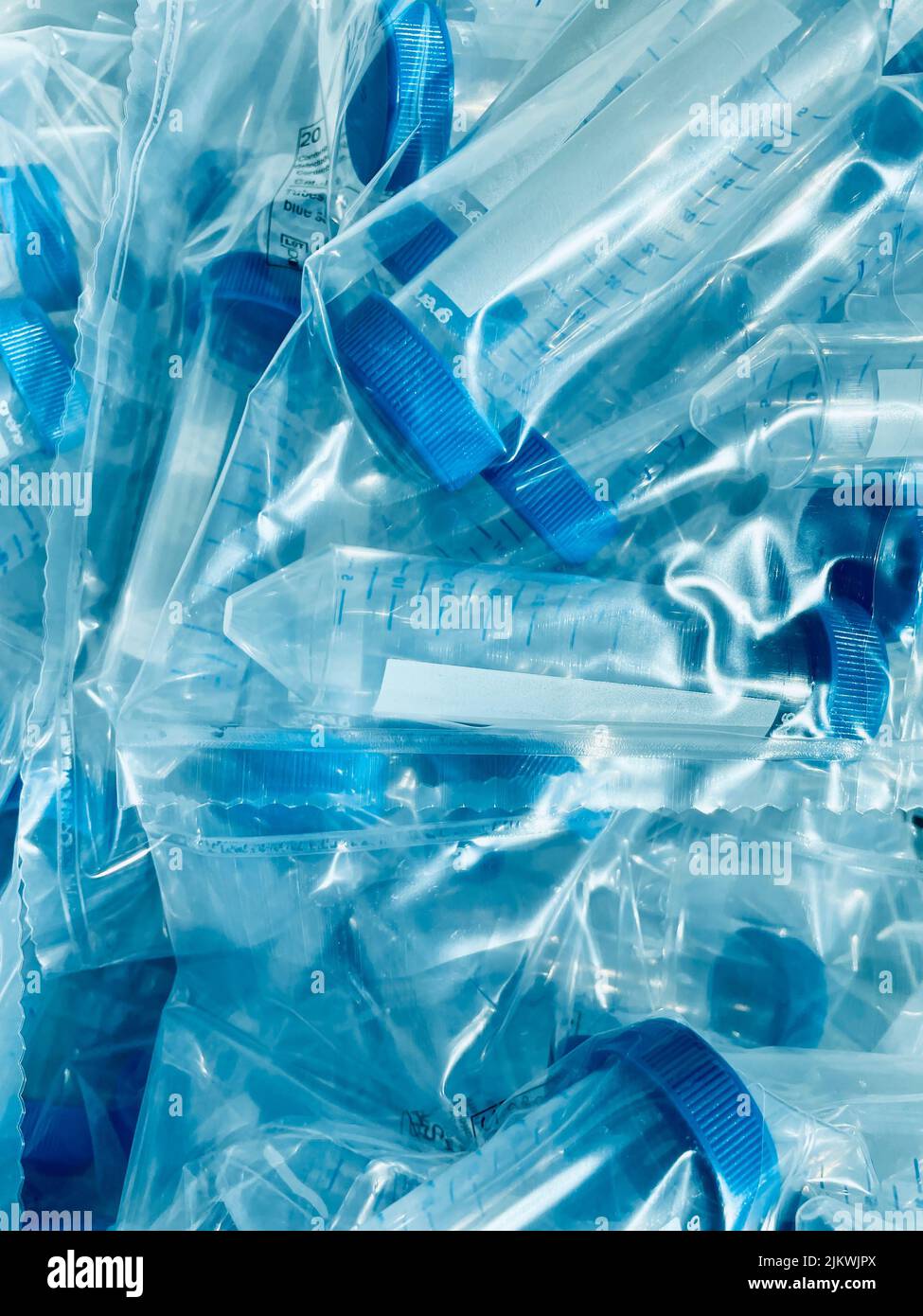 50ml scientific centrifuge tubes with conical base Stock Photo - Alamy