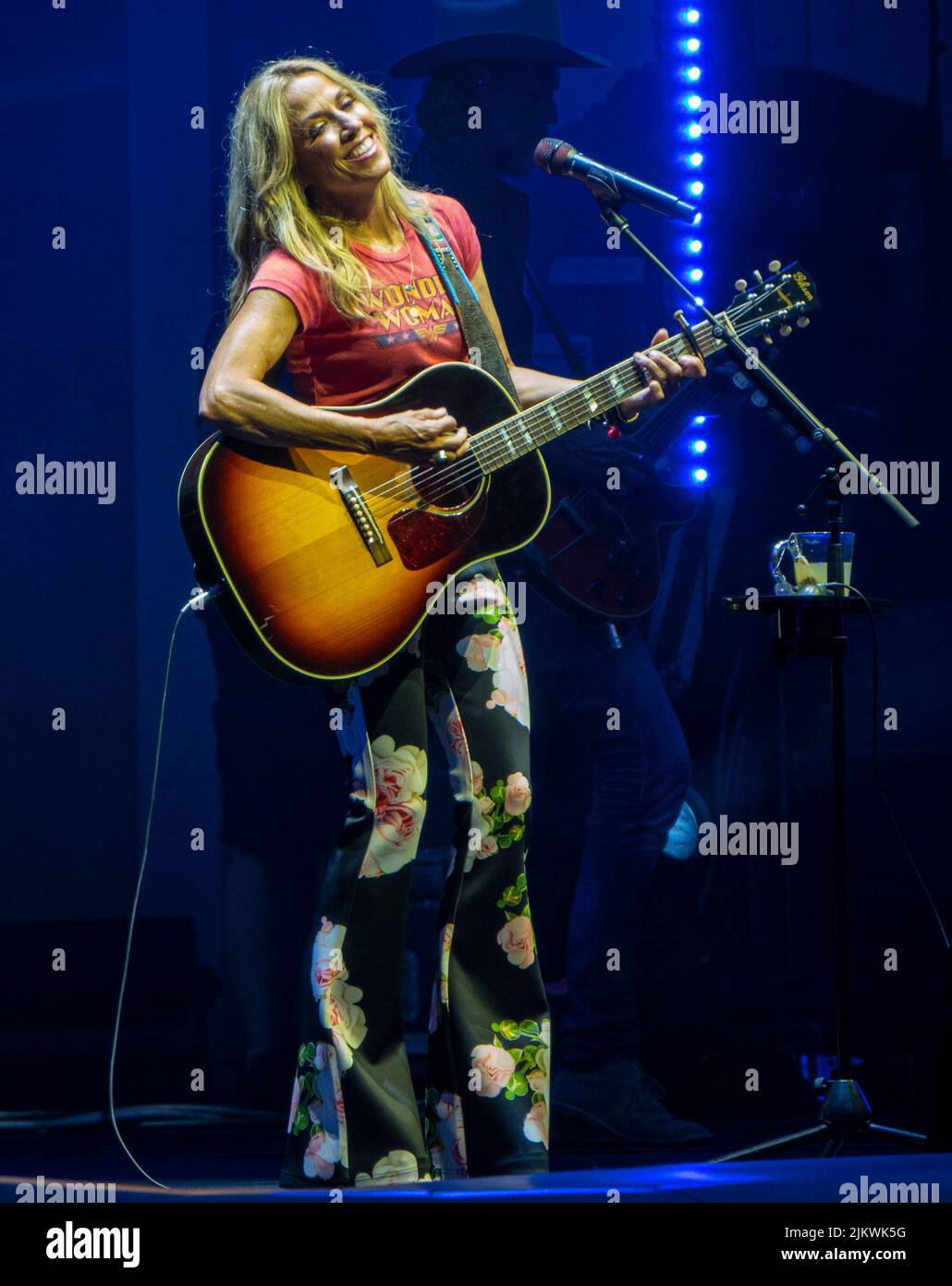 August 2, 2022, San Diego, California, USA: Singer Sheryl Crow performs ...
