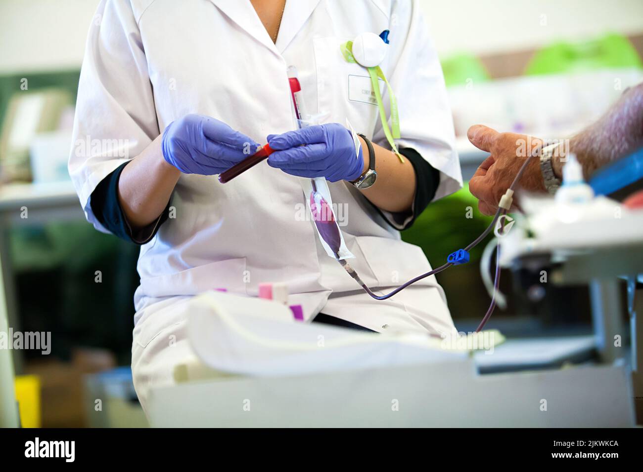Patient details label hi-res stock photography and images - Alamy