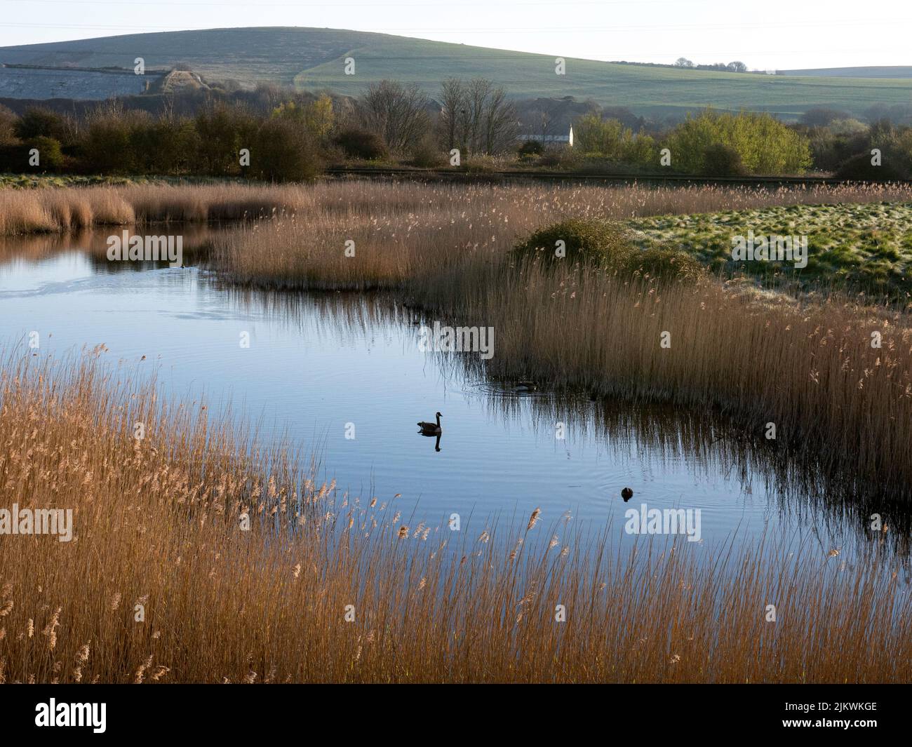 The old river view in the isolated place Stock Photo - Alamy