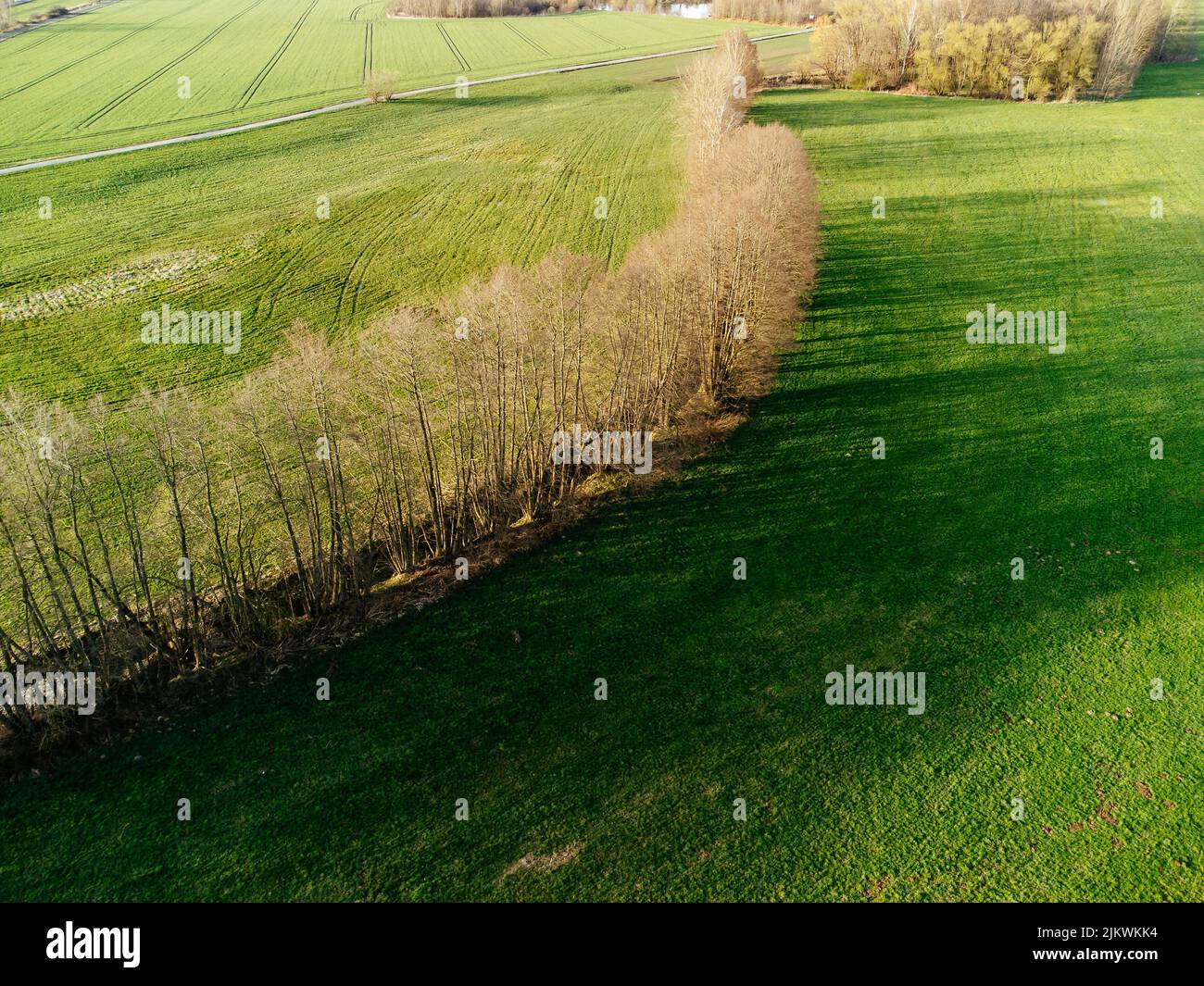 Aerial country landscape hi-res stock photography and images - Alamy