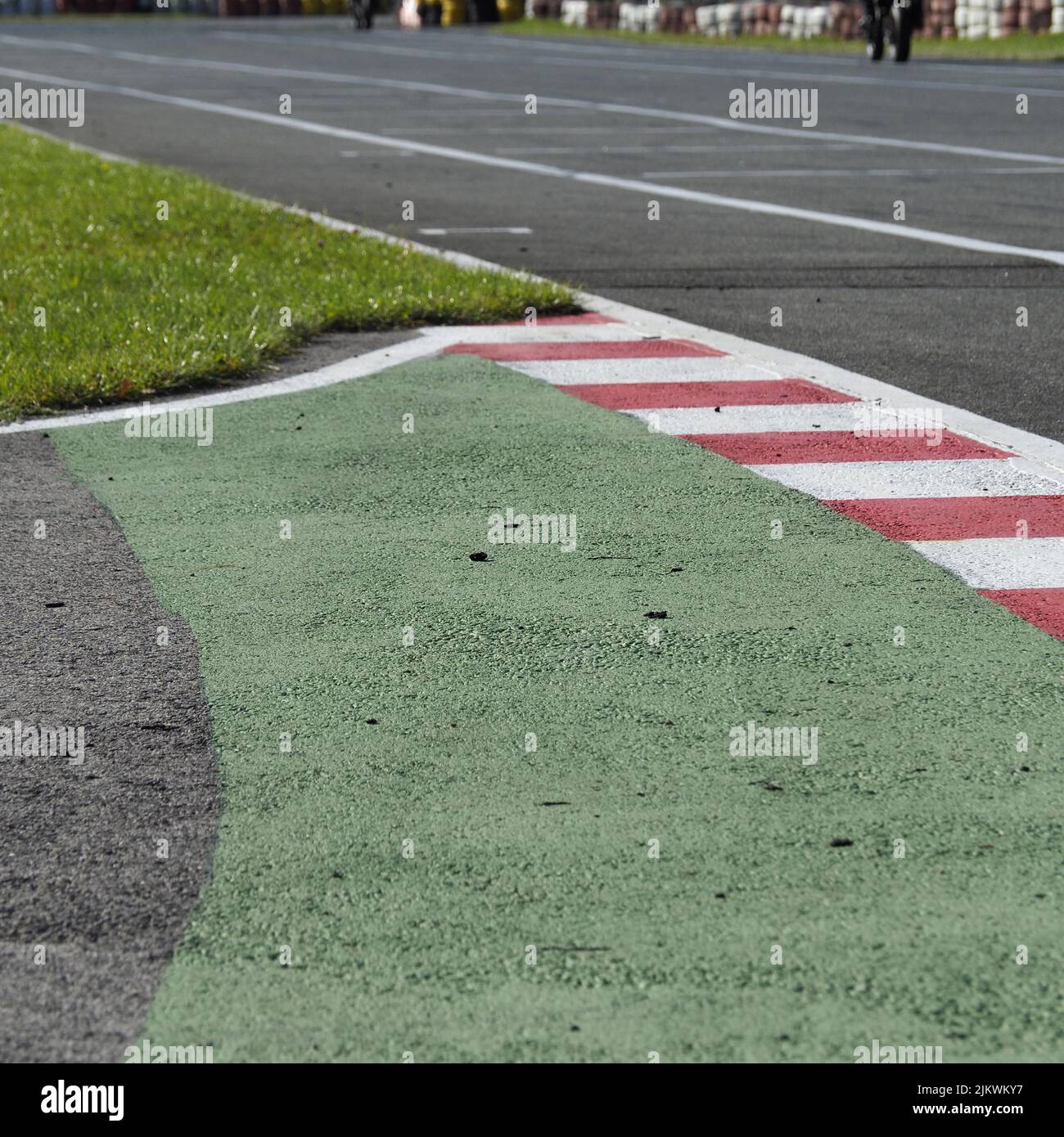 Race circuit curb hi-res stock photography and images - Alamy