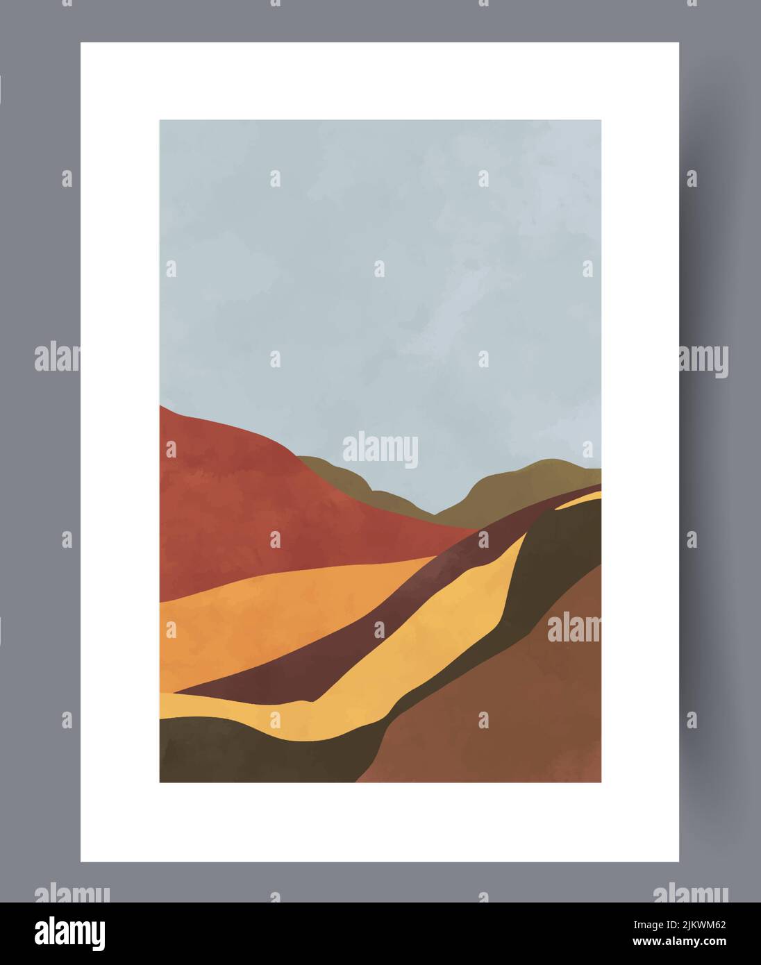 Printable wall art vector poster set vector Stock Vector Image & Art ...