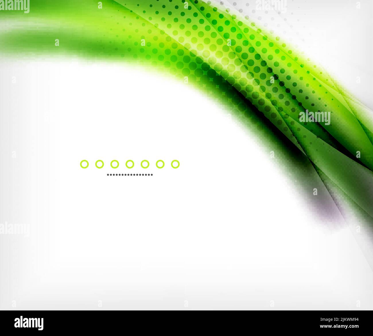 Abstract background, green wave business template, web design Stock ...