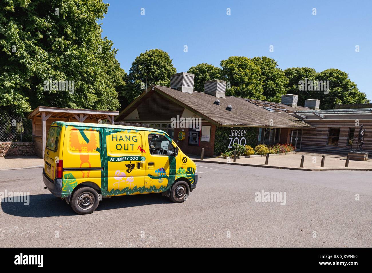 Jersey Zoo Durrell Wildlife Conservation Trust Channel Islands UK Stock ...