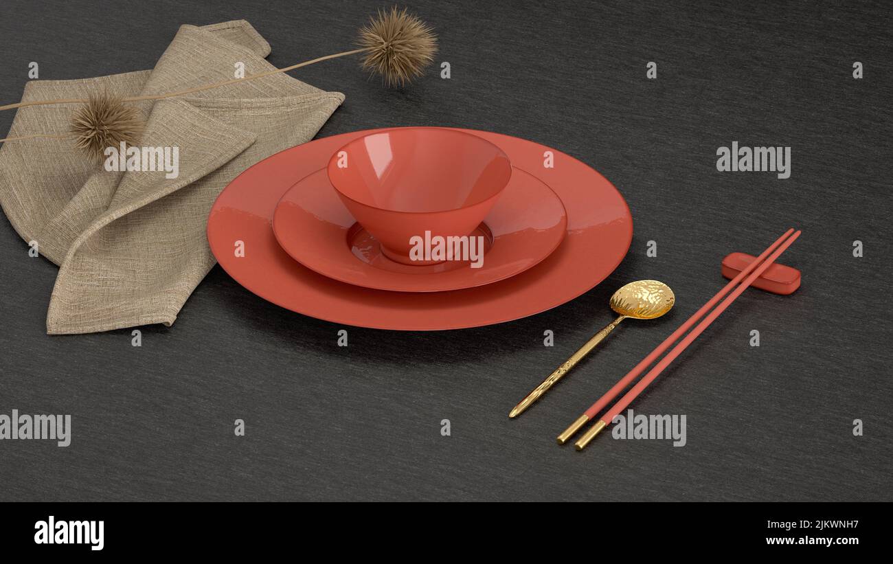 Luxury restaurant setting hi-res stock photography and images - Alamy