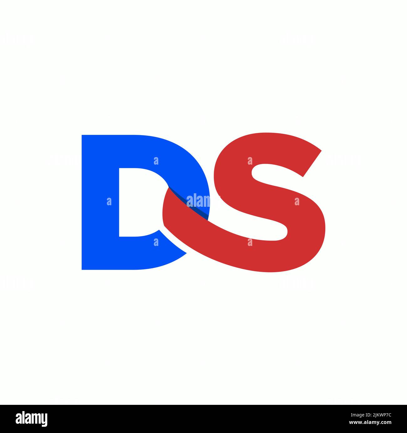 The letters D and S with the white background - beautiful logo design ...