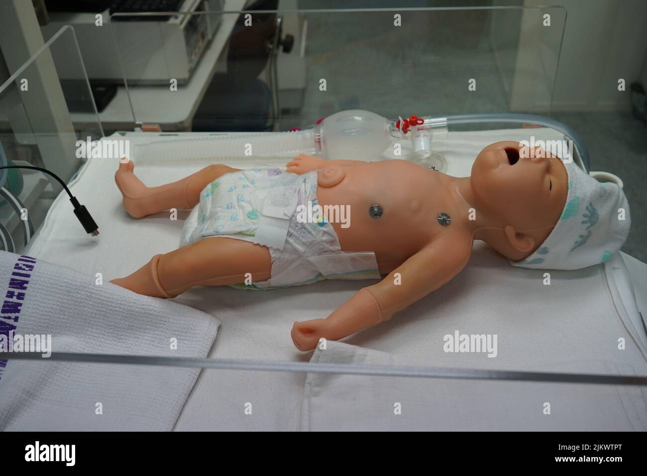 Baby simulator mannequin hi-res stock photography and images - Alamy