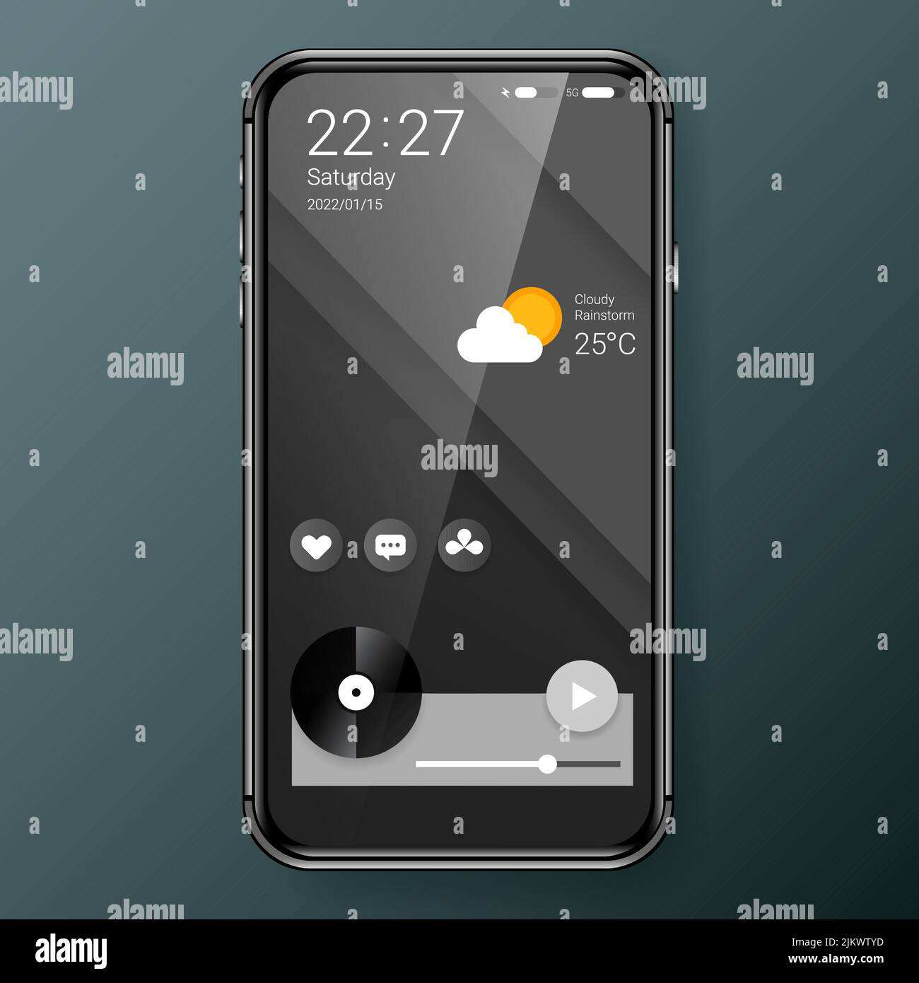 Black nokia mobile phone Stock Vector Images - Alamy