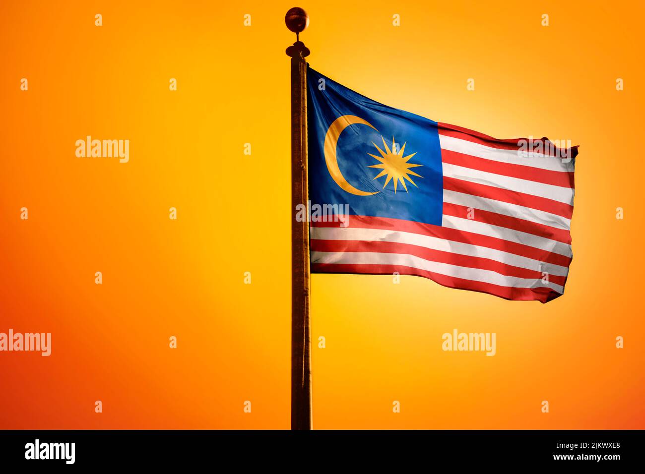 Flag of the kuwait hi-res stock photography and images - Alamy