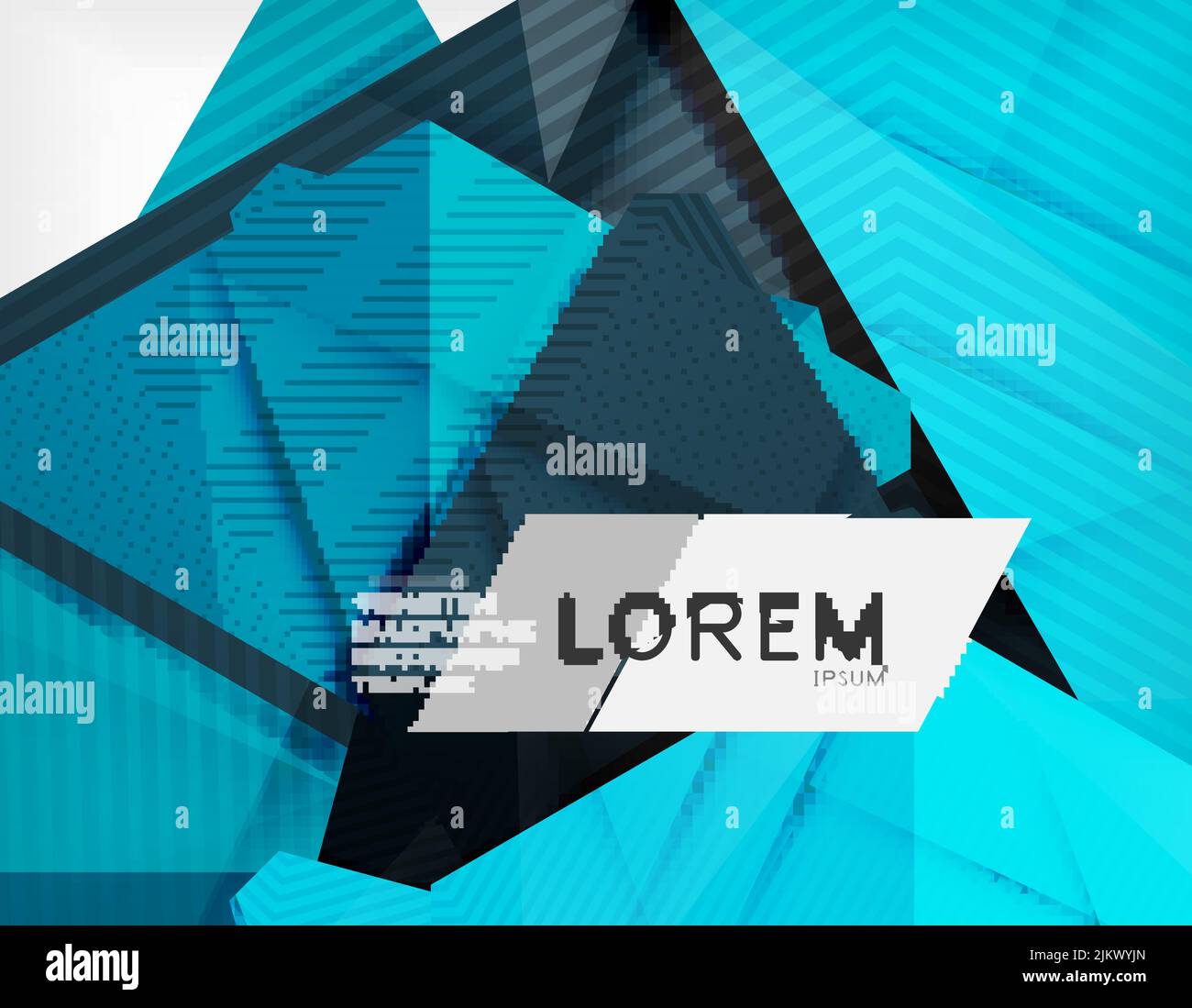 Corporate abstract business template. For brochure, presentation, web ...