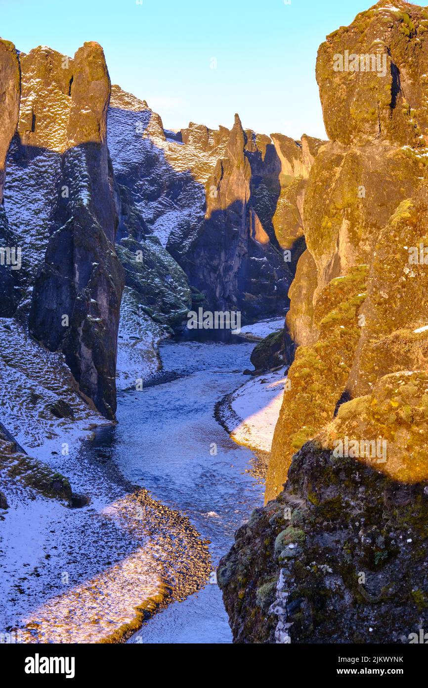 Fjadrargliufur hi-res stock photography and images - Alamy