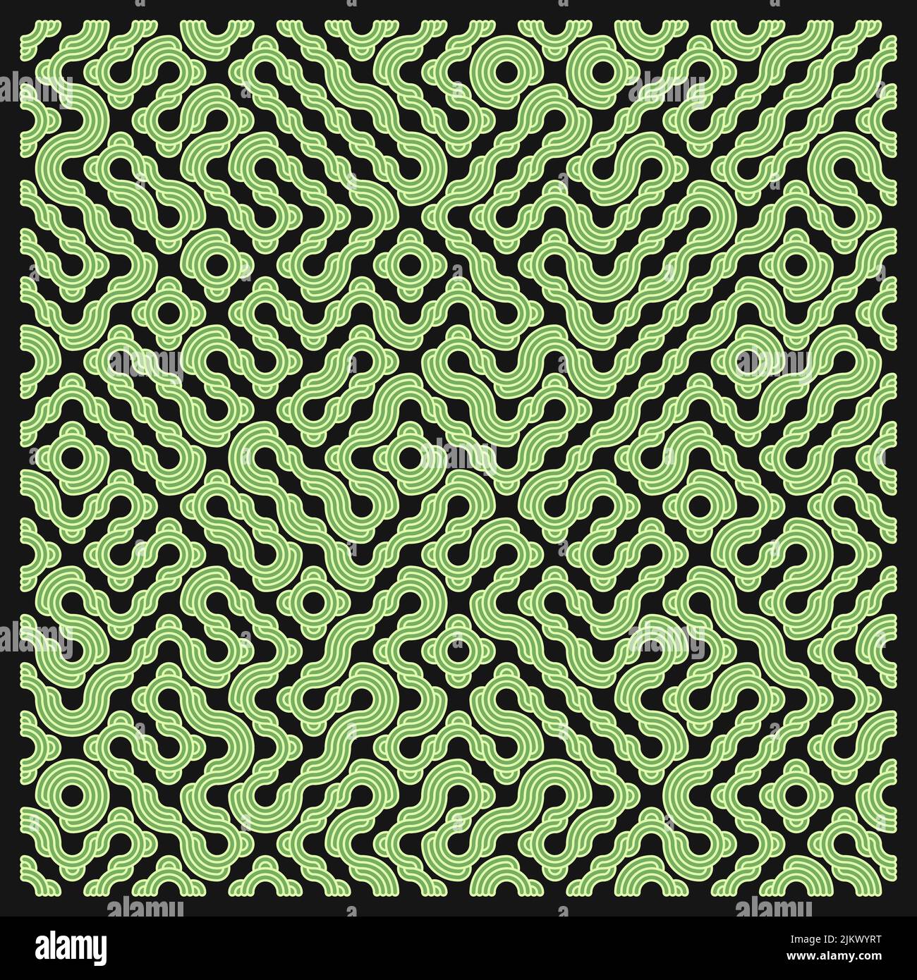 Random color rounded truchet tiling illustration Stock Vector Image ...