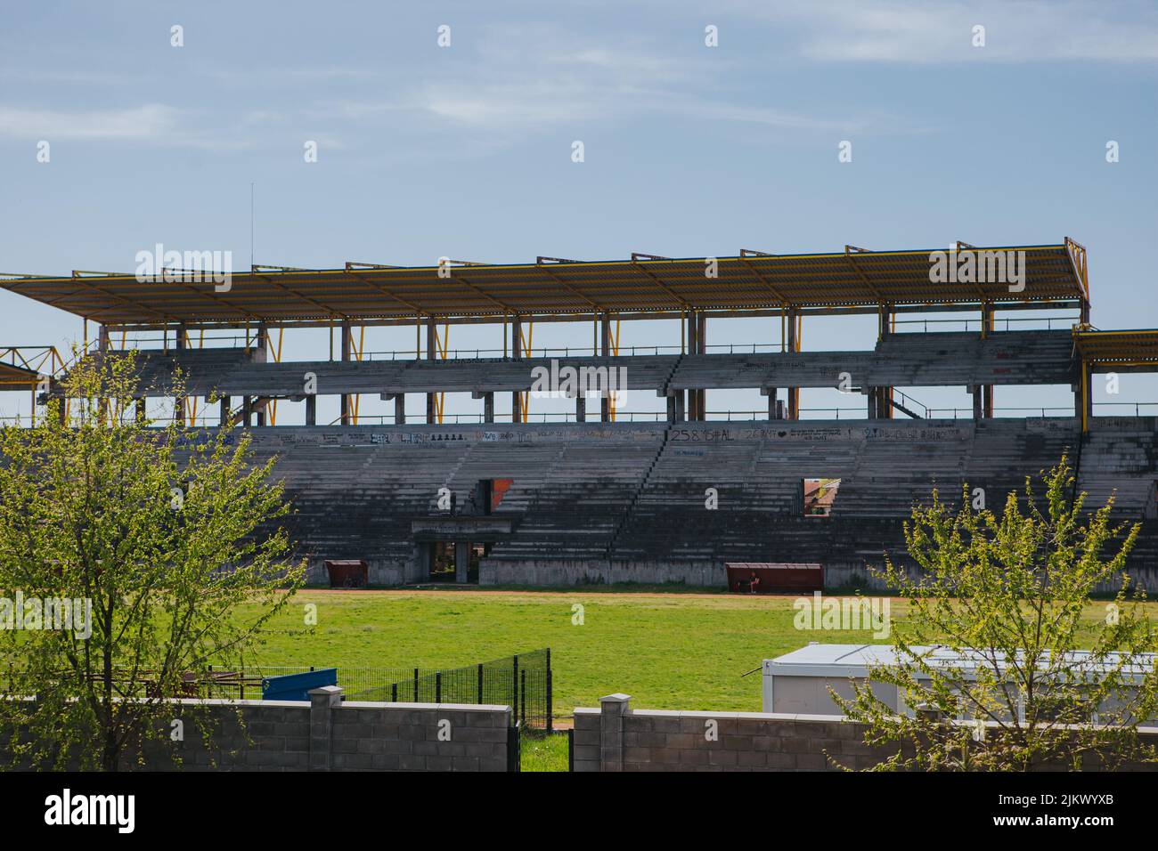 Small football field hi-res stock photography and images - Alamy