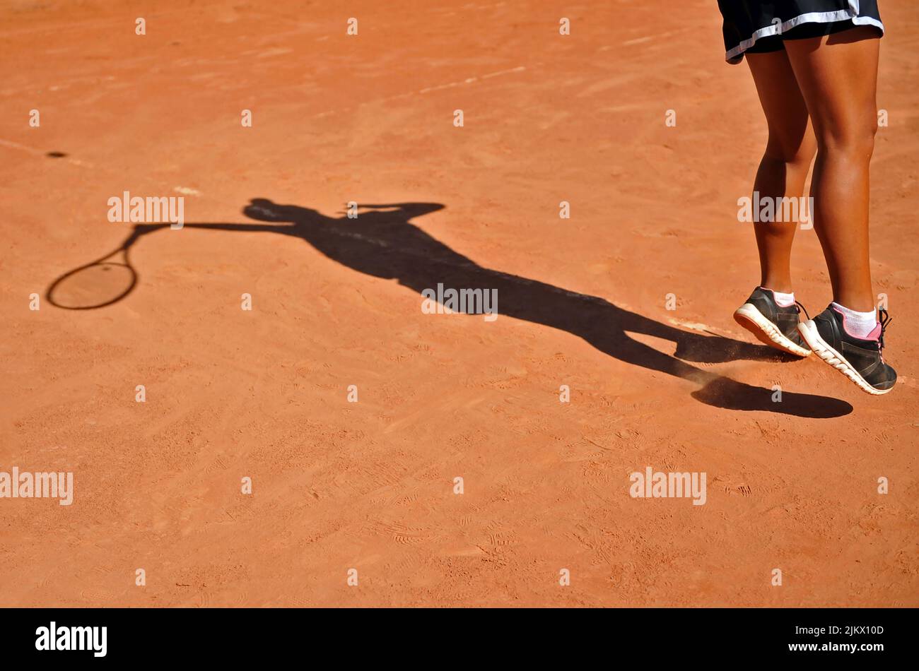 Tennis player legs hi-res stock photography and images - Alamy