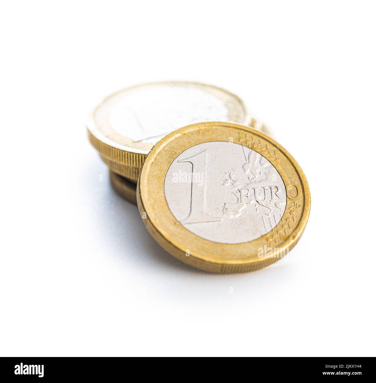 Euro coin stack hi-res stock photography and images - Alamy