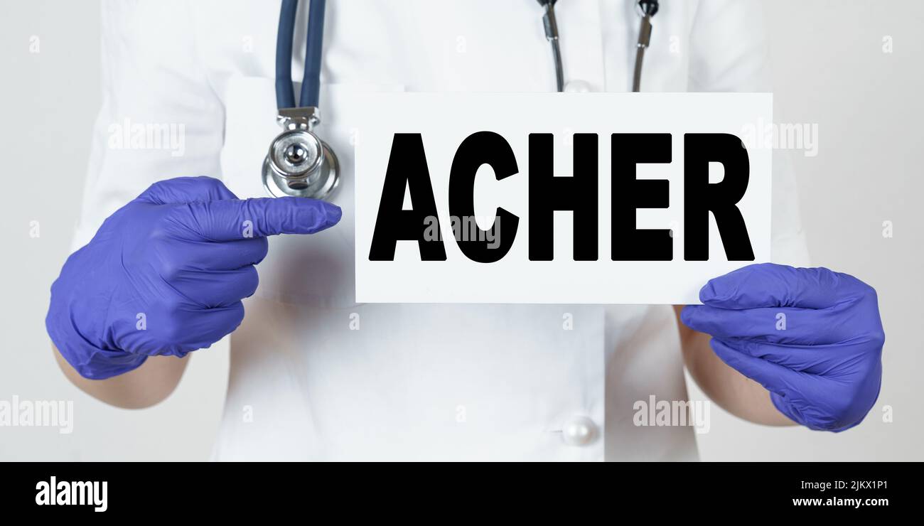 Diagnosis acher hi-res stock photography and images - Alamy