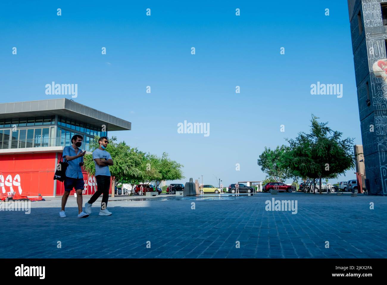 Qatar doha fire station hi-res stock photography and images - Alamy