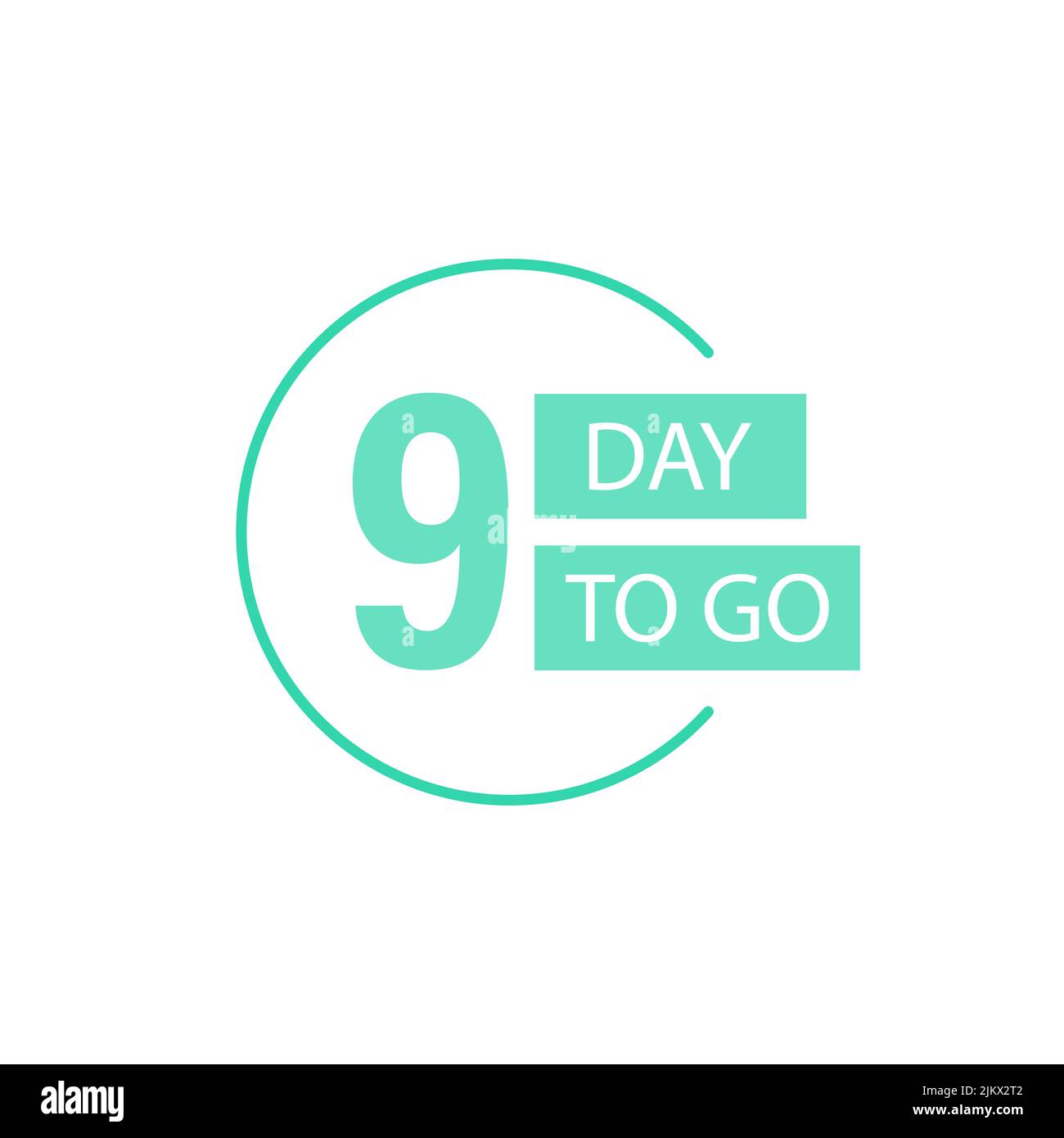 Days Left Badges and Stickers. Number of days left. Countdown left days ...