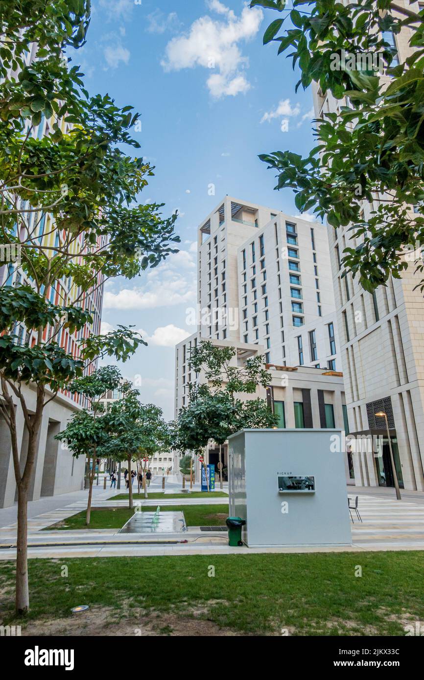 A Msheireb Downtown Doha, The New Centre of Doha Stock Photo - Alamy