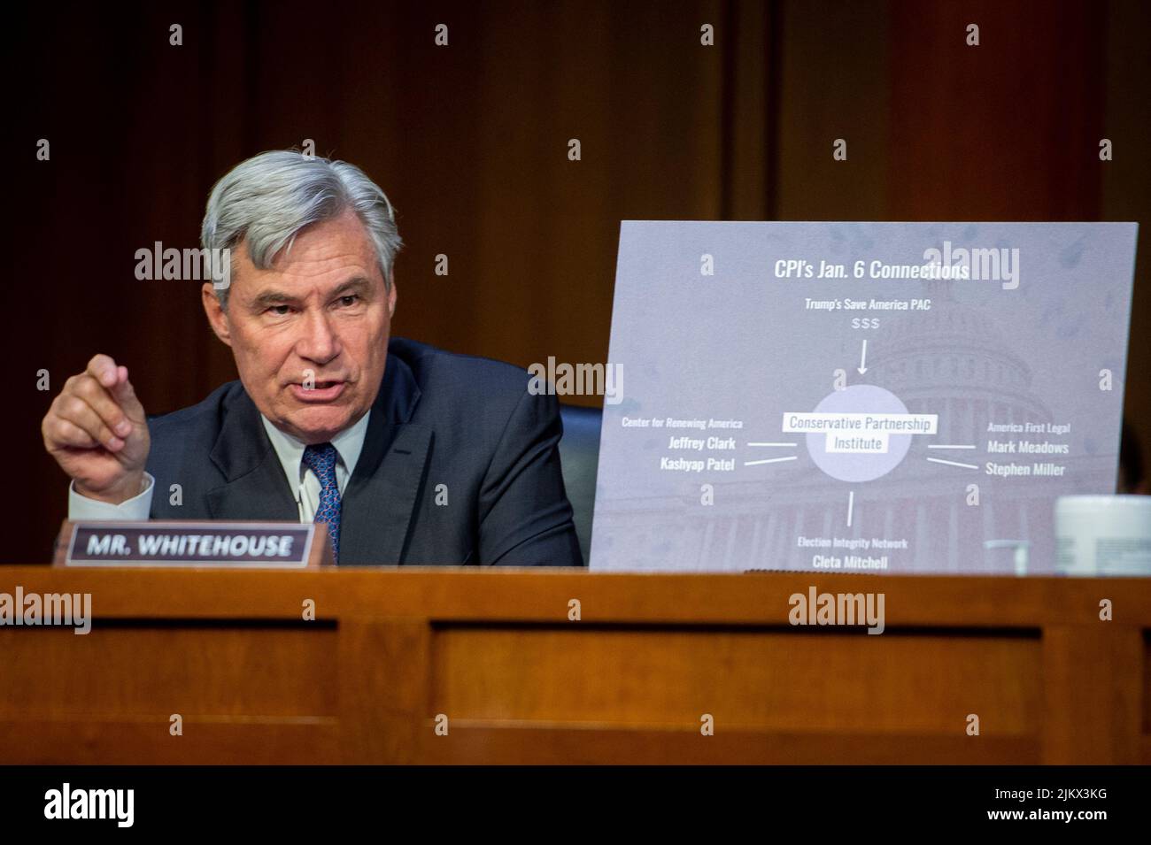United States Senator Sheldon Whitehouse (Democrat of Rhode Island ...