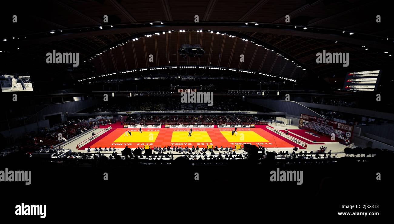 A beautiful shot of Judo Stadium, Tokyo Japan Stock Photo - Alamy
