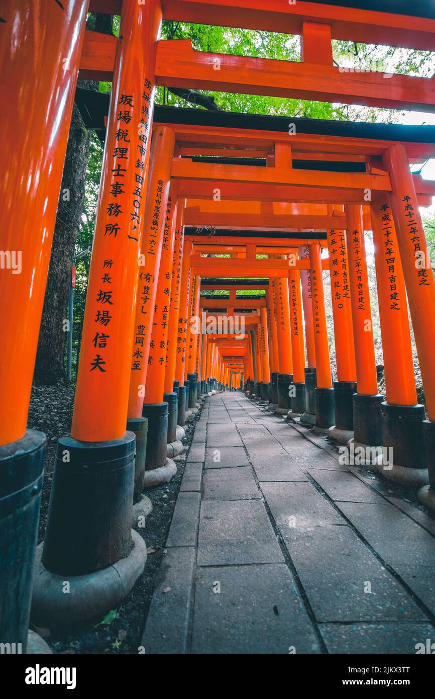 Kyoto architecture vertical hi-res stock photography and images - Alamy