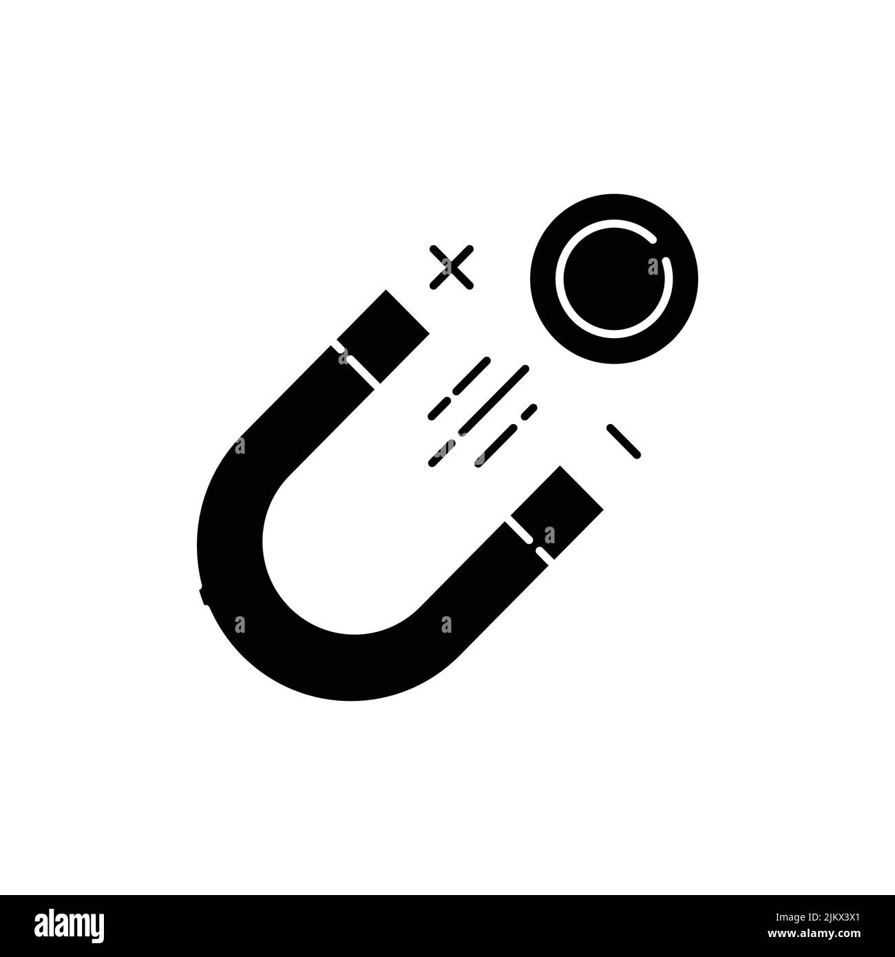 Magnetics olor line icon. Pictogram for web page, mobile app, promo. UI ...