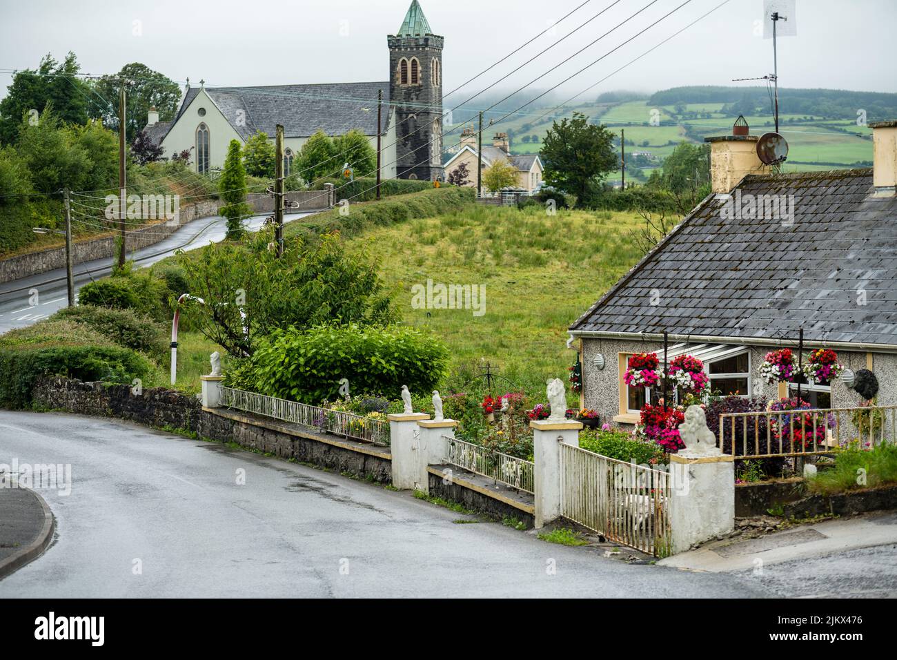 Scarriff, Ireland - July 30, 2022; Small town chosen as location for ...