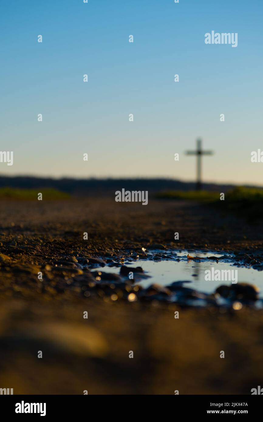 Vertical closeup shot sacred hi-res stock photography and images - Alamy