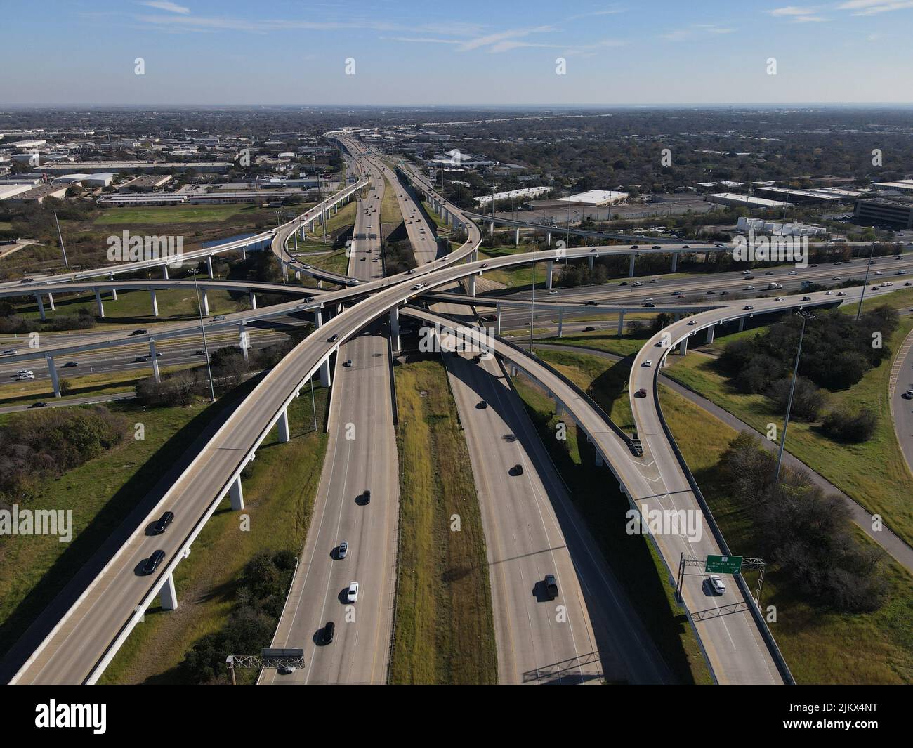 Crossing highways hi-res stock photography and images - Alamy