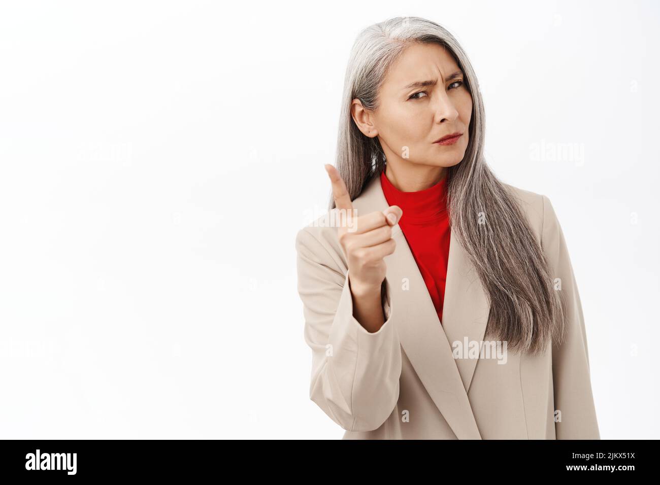 Strict middle aged woman hi-res stock photography and images - Alamy