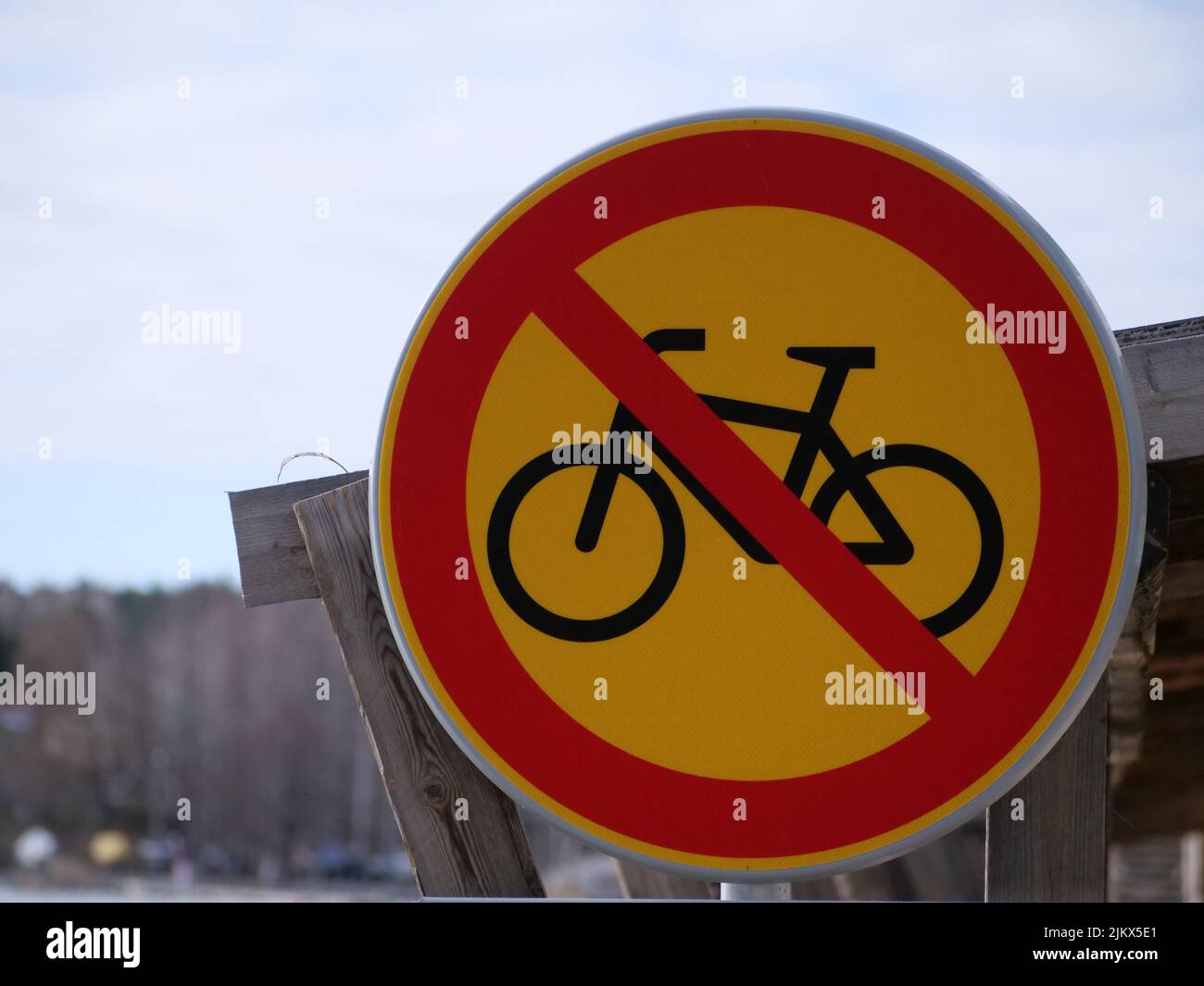 Cycling prohibited hi-res stock photography and images - Alamy