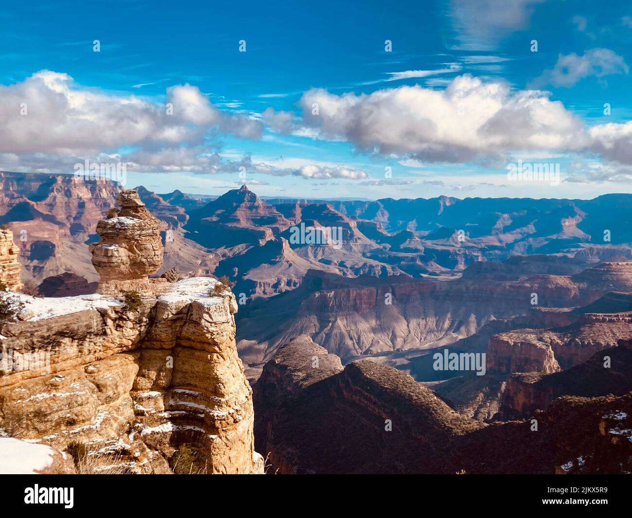 a Colorful landscape taken at the Grand Canyon National Park with ...