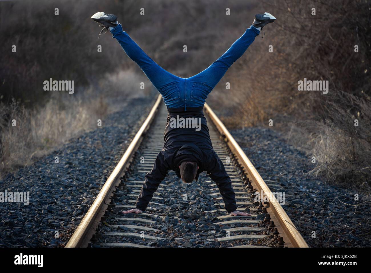 Back straddle hi-res stock photography and images - Alamy