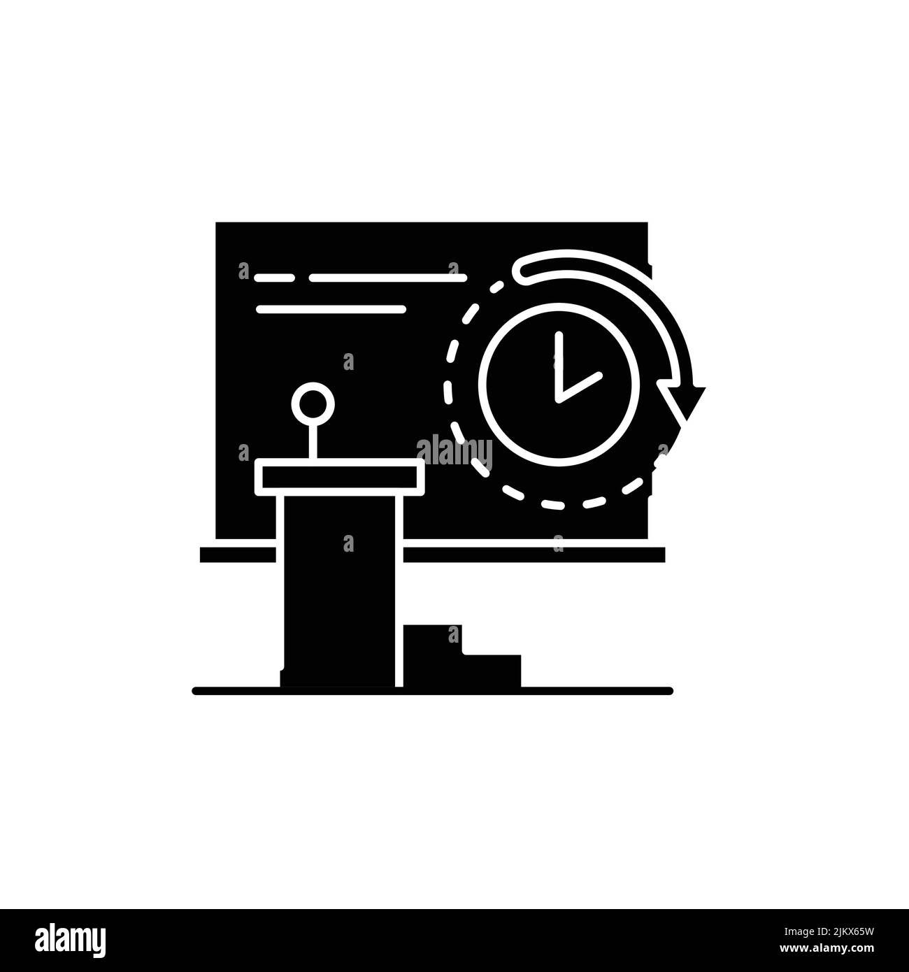 Hall rental olor line icon. Pictogram for web page, mobile app, promo ...