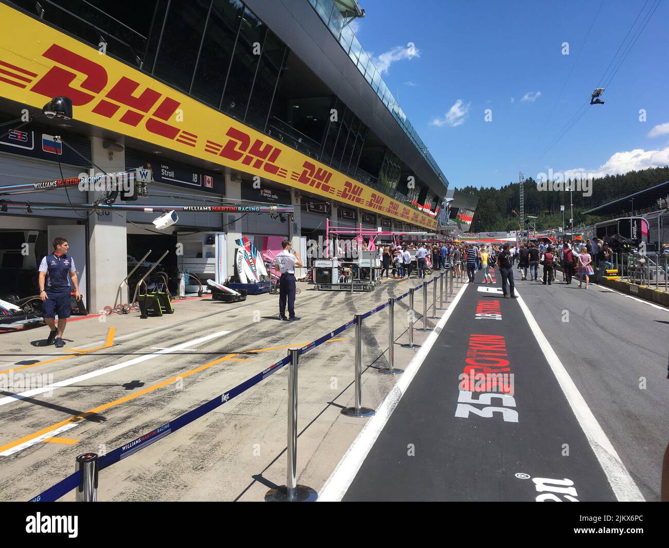 Formula 1 race Austria GP 2018 Stock Photo - Alamy