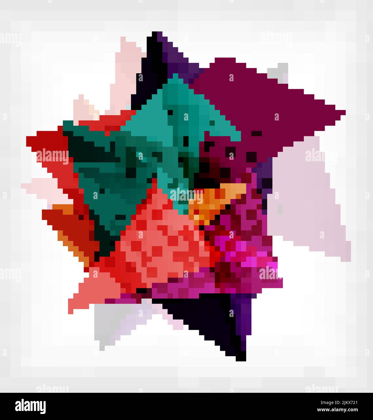 Abstract 3d triangle blank background with space for text Stock Vector ...