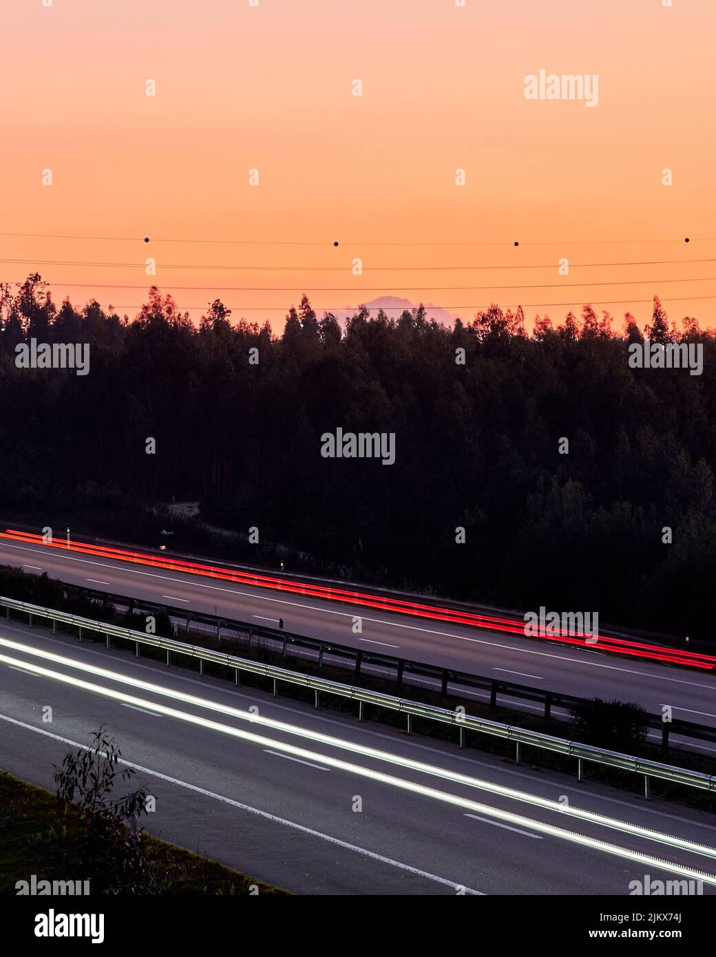 Golden highway hi-res stock photography and images - Alamy