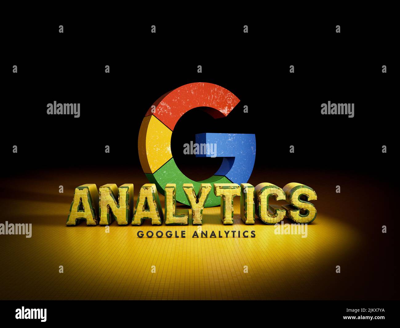 google, google analytics and backgorund design Stock Photo - Alamy