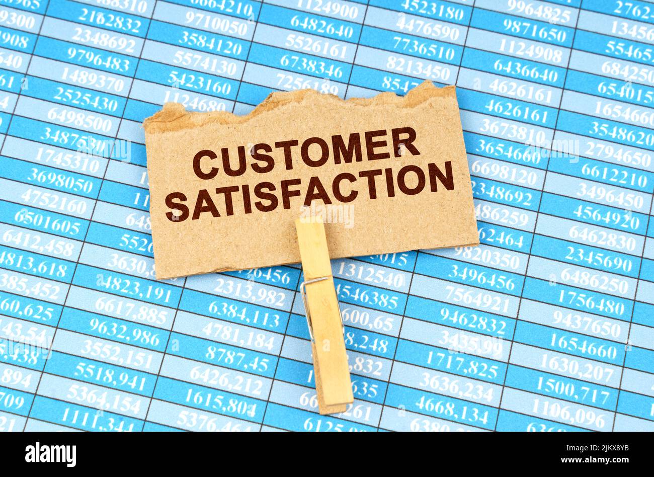 Business and finance concept. There is cardboard on the financial ...