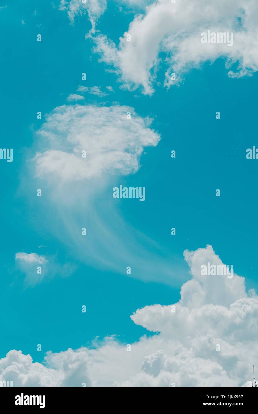 Pure white clouds hi-res stock photography and images - Alamy