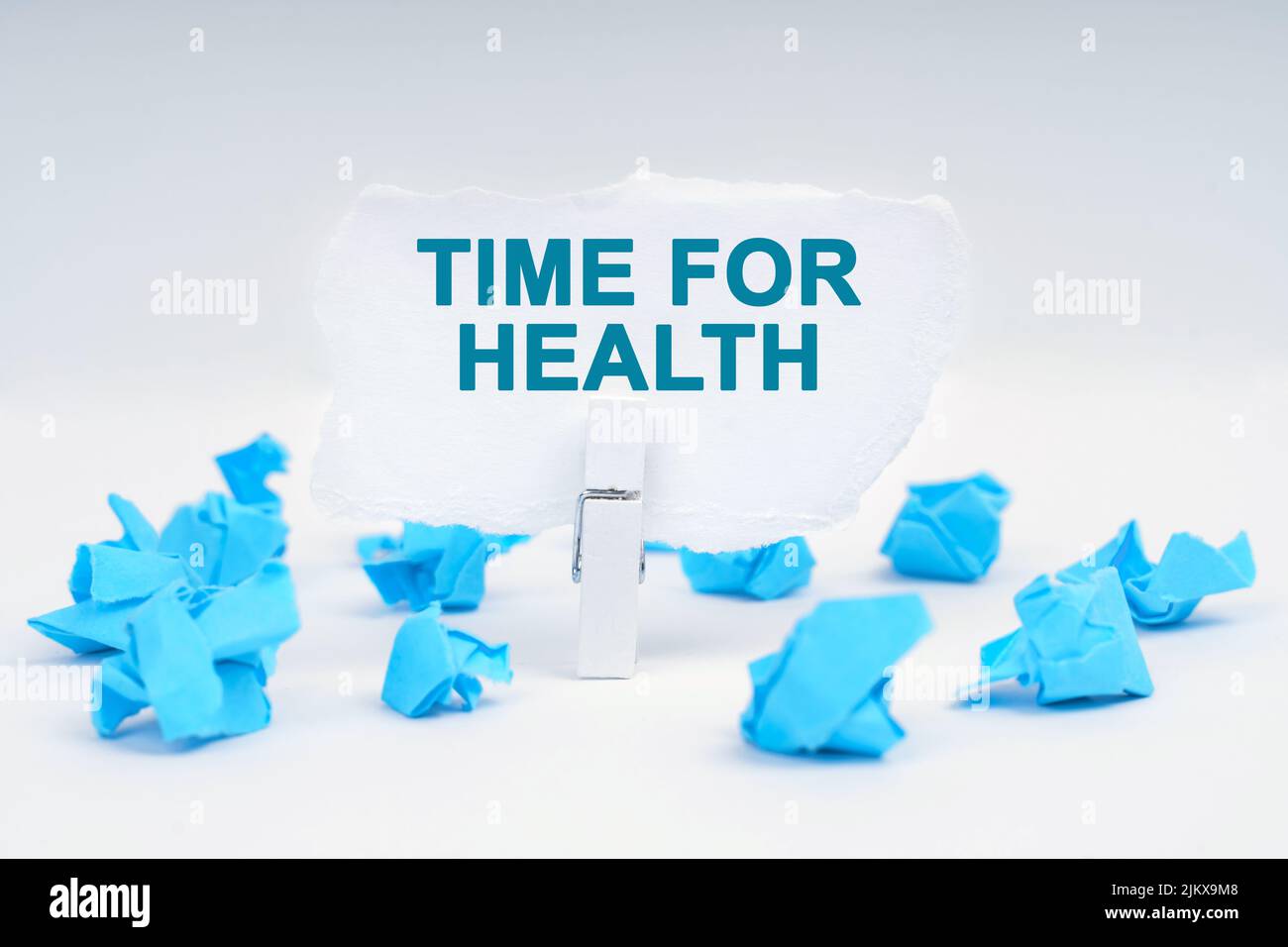 Medicine and health concept. On a white background, there are blue ...