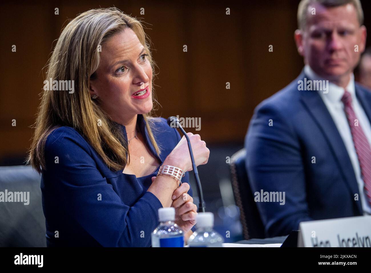 Michigan secretary of state jocelyn benson hi-res stock photography and ...