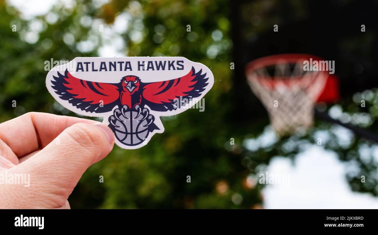 Atlanta Hawks 90s Logo