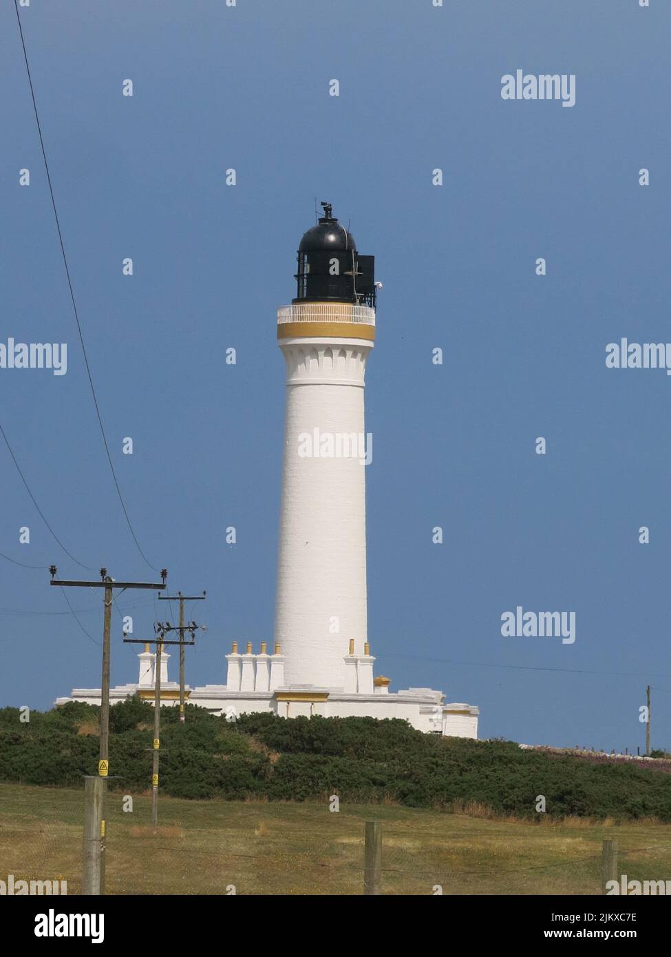 Completed in 1846, the Covesea Lighthouse is a landmark on the ...