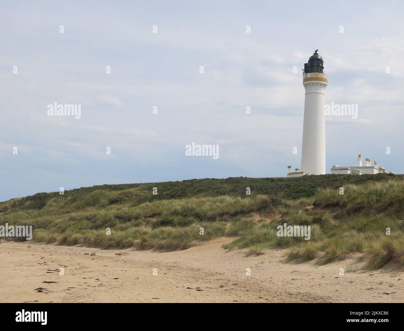 Completed in 1846, the Covesea Lighthouse is a landmark on the ...