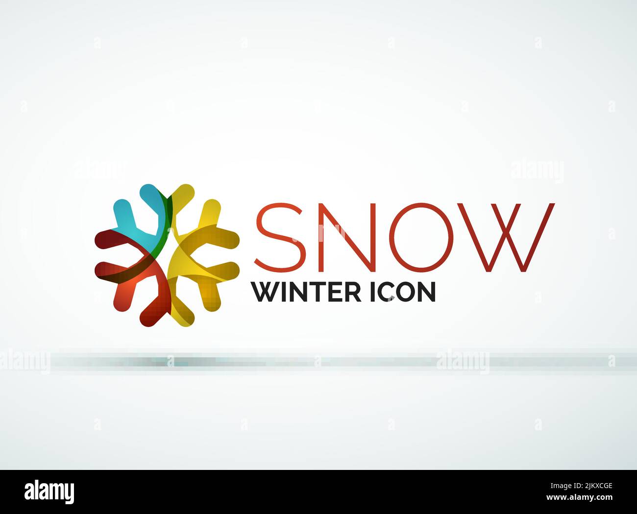 Snowflake company logo Stock Vector Images - Alamy