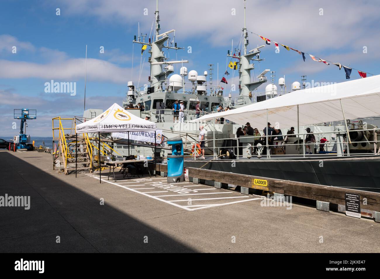 Seattle, USA. 3rd Aug, 2022: A tour of the HMCS Royal Canadian ...
